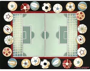 Amazon.com: Soccer Field Play Placemat: Place Mats: Home & Kitchen