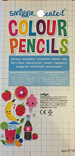 Buy Smiggle Scented Colour Pencils 12 Pack Online at desertcart South ...