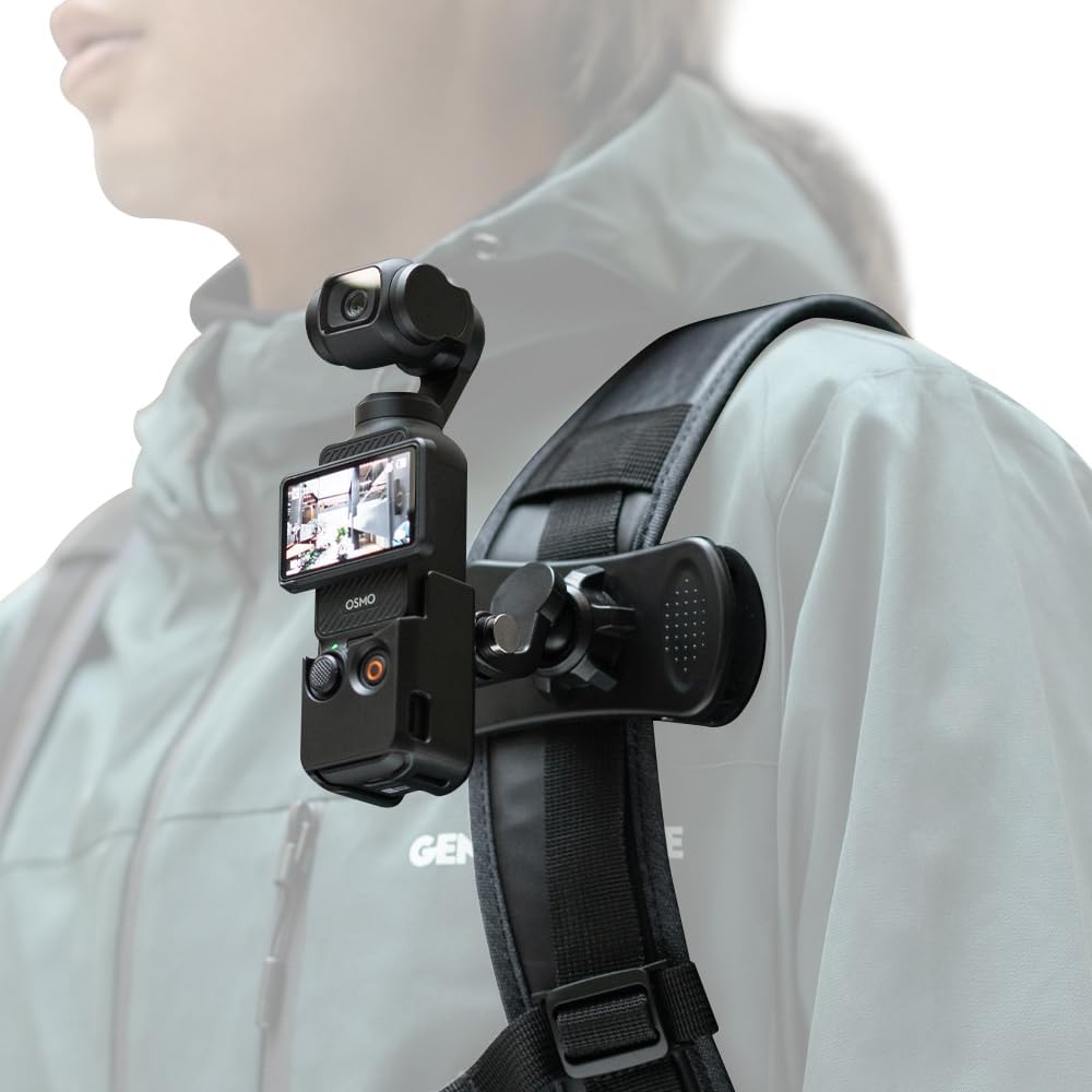 Amazon.co.jp: Osmo Pocket 3 Backpack Quick Clip Mount, 360 Degree ...