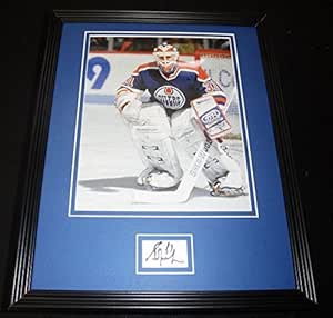 Grant Fuhr Signed Photograph - Framed 11x14 Display - Autographed NHL ...