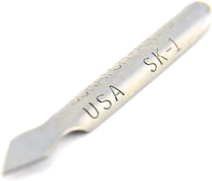 Amazon.com: Scratch Art Scratch Knives straight each [PACK OF 12 ...