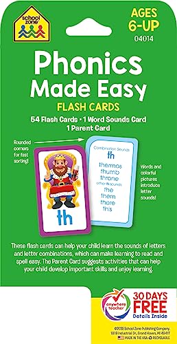 Snapklik.com : Phonics Made Easy Flash Cards - Ages 6 And Up ...