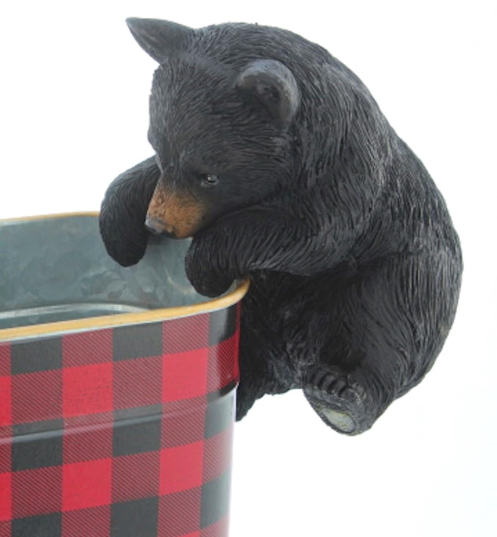 Amazon.com : Distinctive Designs Black Bear Pot Hanger - Black Bear ...