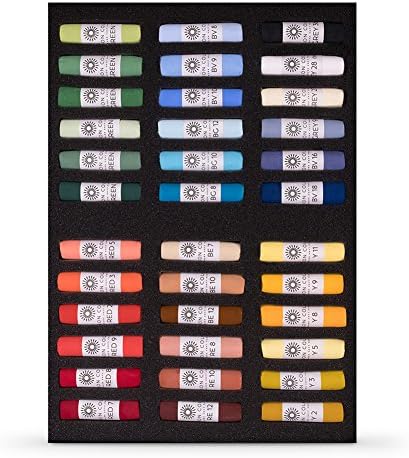 Amazon.com: Unison Soft Pastel Set - 36 Portrait Colours