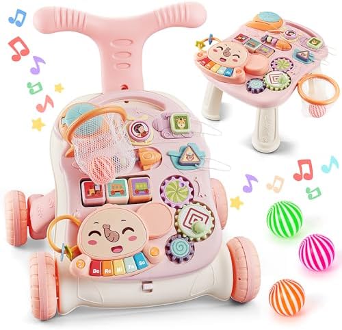 Amazon.com : TOY Life 3 in 1 Baby Push Walker and Activity Center for ...