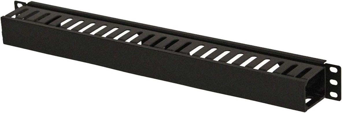 Amazon.com: NavePoint 1U Plastic Rack Mount Horizontal Cable Manager ...
