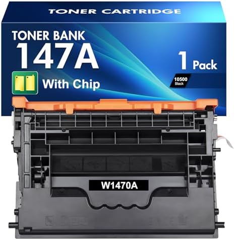 Amazon.com: MasaiMara 147X W1470X Black Compatible Toner Cartridges ...