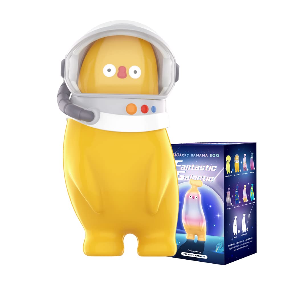 Buy POP MART FLABJACKS Banana Boo Fantastic Galactic Series 1Box 2.5 ...