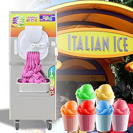 Amazon.com: Kolice ETL Certificate Commercial Italian Ice Machine ...