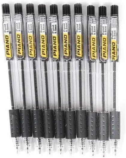 Amazon.com : PIANO Comfort Grip Retractable - Needle Ballpoints Pens ...