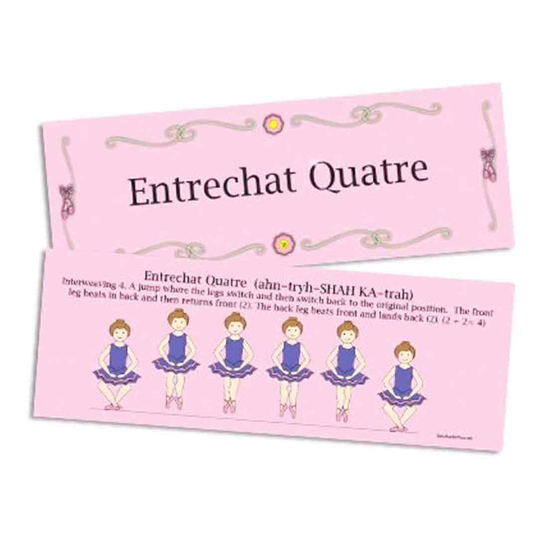 Ballet Positions Printable Flash Cards