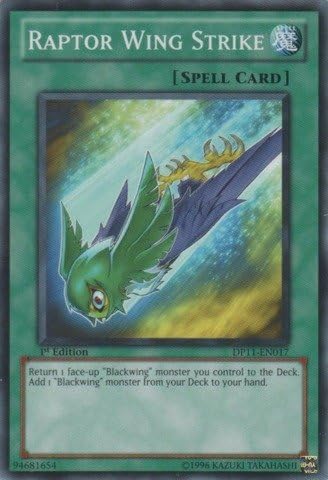 Amazon.com: Yu-Gi-Oh! - Raptor Wing Strike (DP11-EN017) - Duelist Pack ...