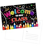 Amazon.com : WaaHome Welcome Postcards for Students - 30pcs Back to ...