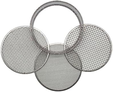 Amazon.com : Soil Sifter for Rocks with 3 Sieve Mesh-Sifting Pan for ...