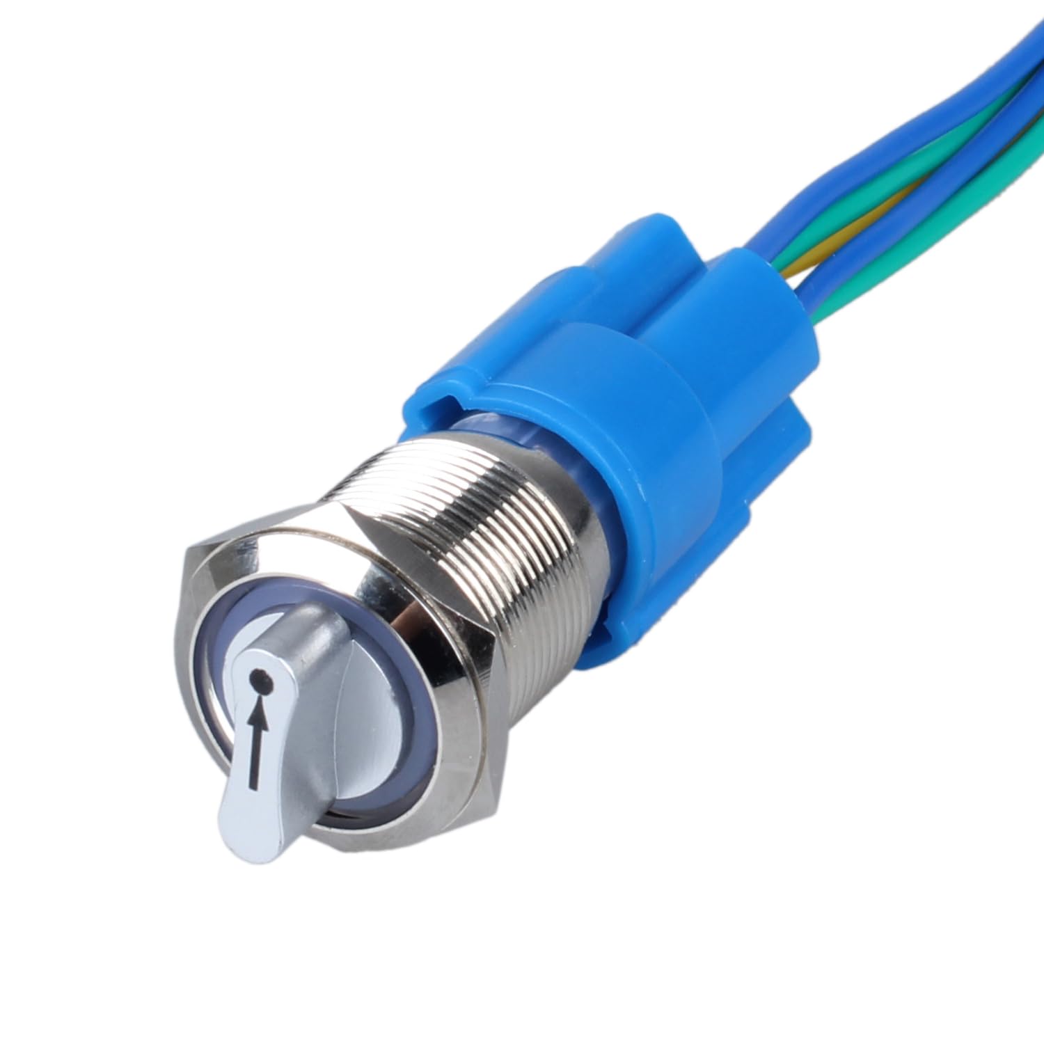 Snapklik.com : DMWD 19mm Latching Selector Rotary Switch 3 Positions ...