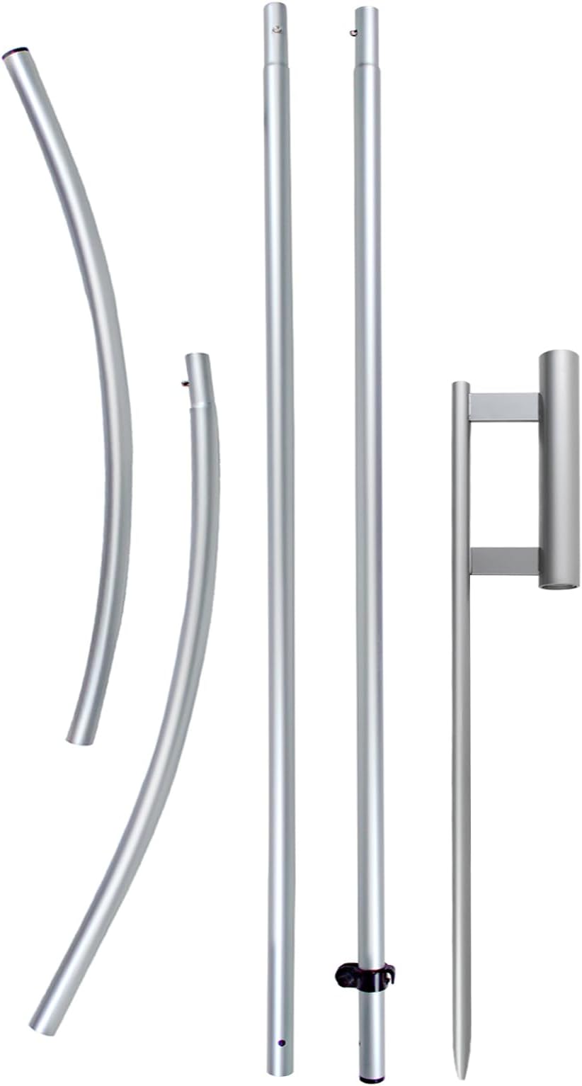 Amazon.com : Feather Flag Pole Kit for Swooper Flag 6FT, Swooper Flag ...