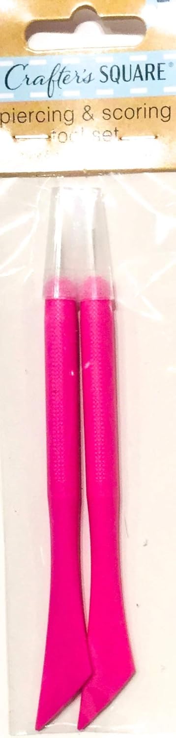 Amazon.com: Greenbrier 2-Piece Piercing & Scoring Tool Set - Fine & Medium Point - 5.265 Inch ...