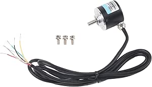 Optical Encoder, Rotary Encoder, Photoelectric Encoder ABZ 3‑Phase DC5 ...