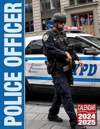 Police Officer Calendar 2024 - 2025: Stay Organized with 24-Month 2024 ...
