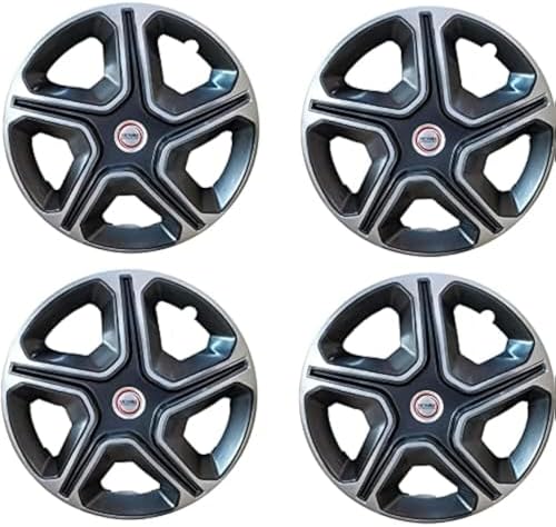 CARIZO® - Hotwheelz 16 Inch Wheel Cover | Granite Grey & Silver Colour ...