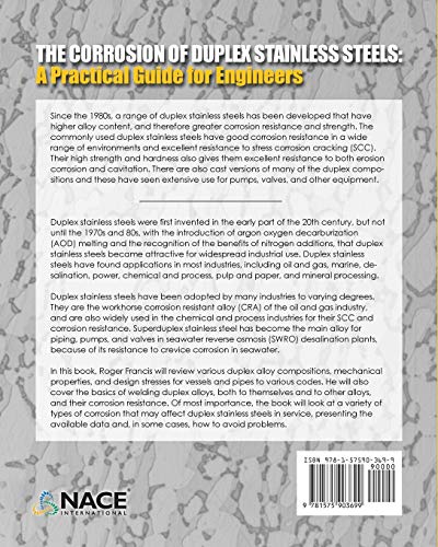 Snapklik.com : The Corrosion Of Duplex Stainless Steels: : A Practical Guide For Engineers