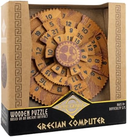 Amazon.com: Project Genius Grecian Computer Mechanical Math Puzzle ...