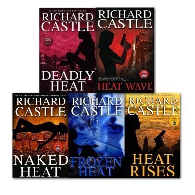 Richard Castle Nikki Heat Series 4 Books Collection Set, (Frozen Heat ...