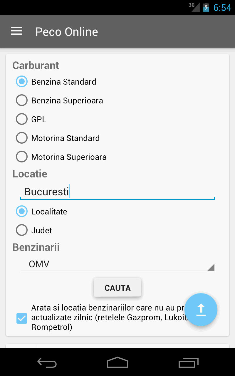 Peco Online - Fuel prices in Romania - App on Amazon Appstore