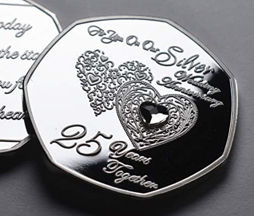 The Commemorative Coin Company On Our 25th SILVER WEDDING ANNIVERSARY ...