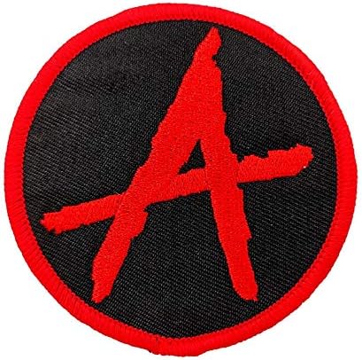 Amazon.com: Cute-Patch 3'' Anarchy Symbol Punk Rock Anarchist Political ...