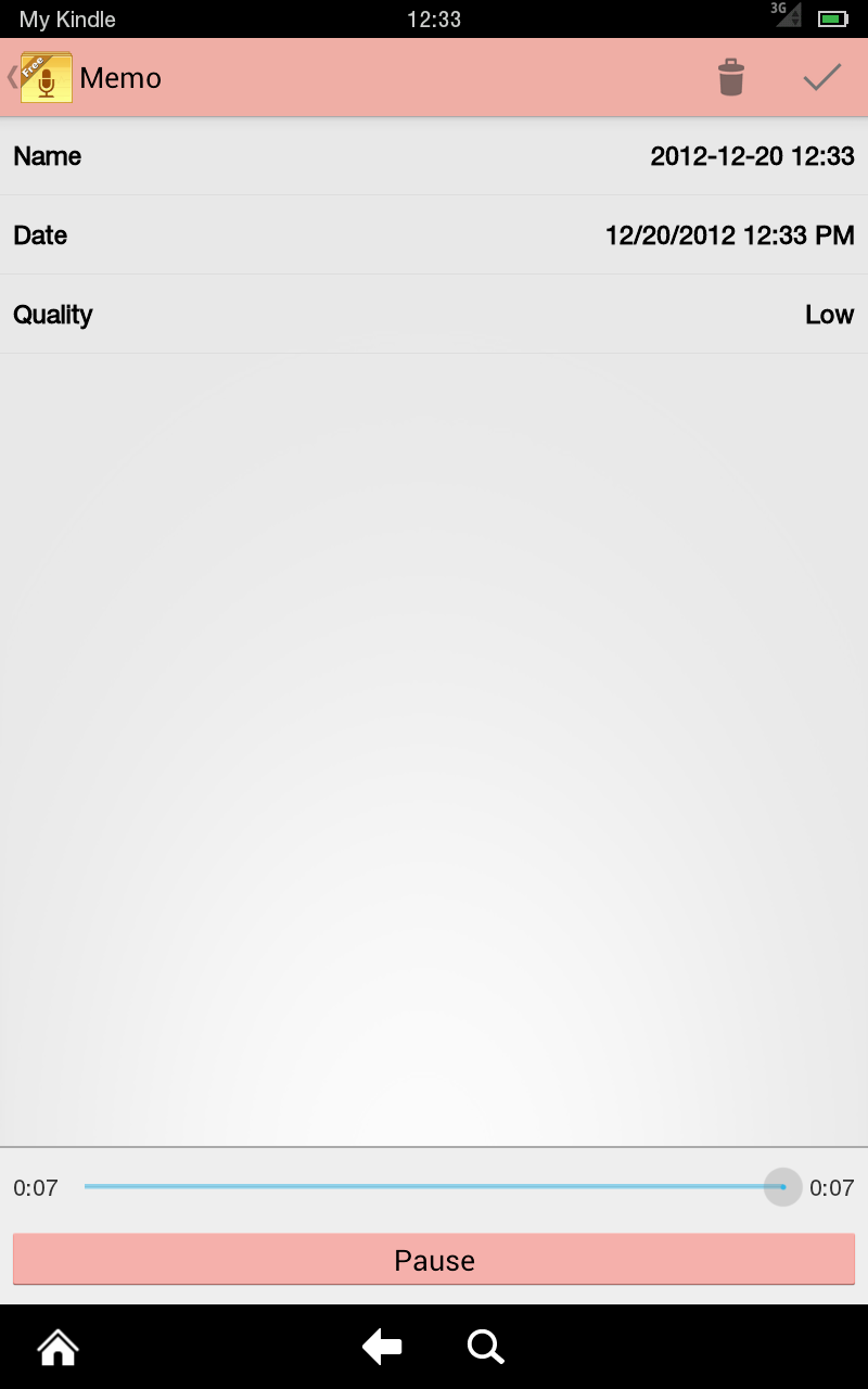 Audio Memos Free - App on Amazon Appstore
