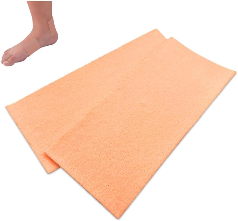 Moleskin Fleecy Web Chiropody Felt - Thickness: 2mm - Pack of 2 Sheets ...