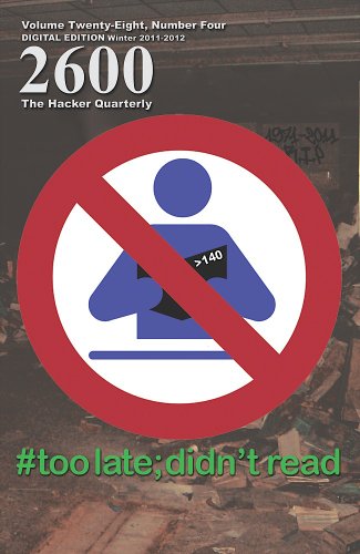 Amazon.com: 2600 Magazine: The Hacker Quarterly - Winter 2011-2012 ...