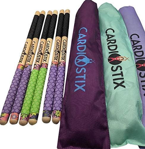 Amazon.com: CardioStix Bundle Plus Weighted(1 pair) 5oz per pair ...