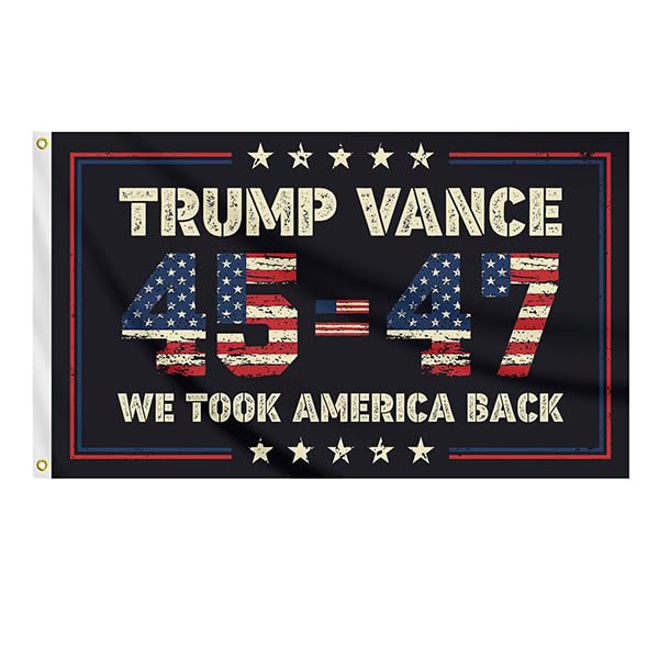 Amazon.com : 45 47 Flag Patriotic Flag 3x5 Foot Retro Decorative Flag ...