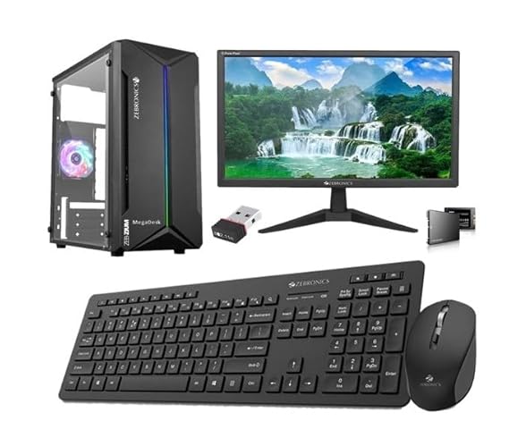 MegaDesk All-in-One Desktop Computer Set, i7 4th Gen, 16 GB RAM, 256 GB ...