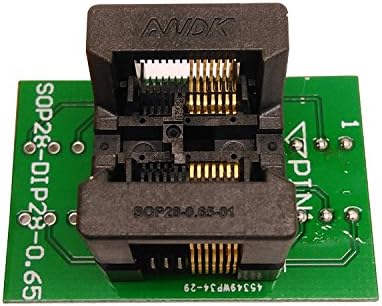 Amazon.com: SSOP14 TSSOP14 to DIP14 Programming Socket Pitch 0.65mm IC ...