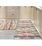 Amazon.com: PCSWEET HOME Kitchen Mats for Floor 2 Piece Kitchen Anti ...