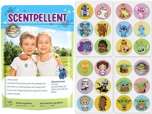 Amazon.com: Cliganic Mosquito Repellent Stickers (180 Pack) - Camping ...