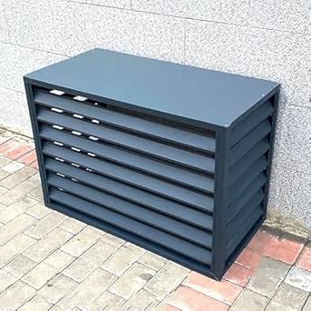 Amazon.com: Durable Outdoor AC Unit Cover for Heat Pumps - Aluminum ...