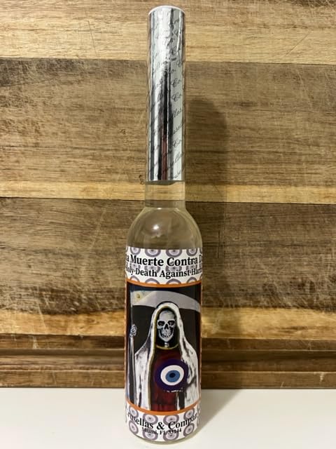 Amazon.com : Crusellas Santa Muerte Contra Daño (Holy Death Against ...