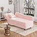 Amazon.com: OUYESSIR Upholstered Velvet Chaise Lounge Indoor ...