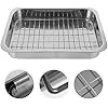 Amazon.com: Stainless Steel Roasting Pan with Rack,Deep Baking Pans ...