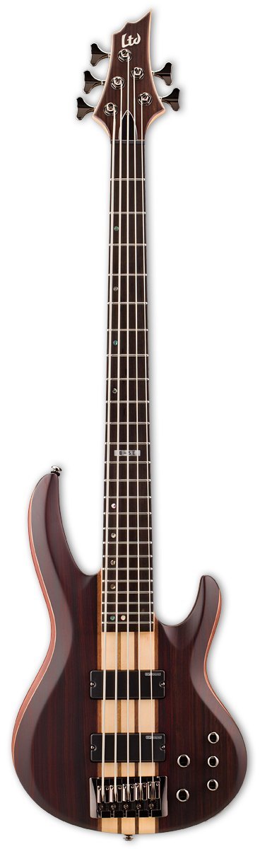 Buy ESP LTD B-5E 5-String Bass Guitar, Natural Satin Online at ...