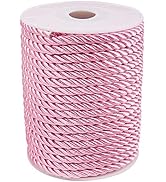 Amazon.com: PH PandaHall 5mm 18 Yards Twisted Gold Rope Nylon Cord Trim ...