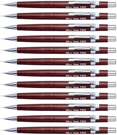 Pentel P203 Automatic Pencil (Pack of 12) : Amazon.co.uk: Stationery ...