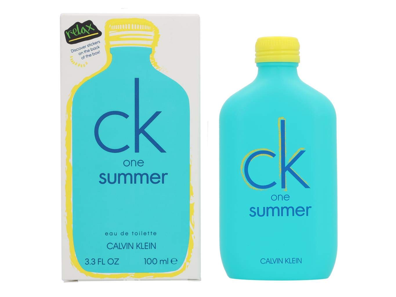 Amazon.com: Calvin Klein CK ONE SUMMER 2020 Eau de Toilette, 3.3 fl. oz ...