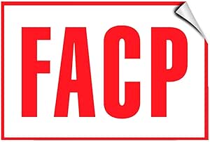 Facp Hazard Fire Warning Stickers Warning Sign Stickers Warning Lables ...