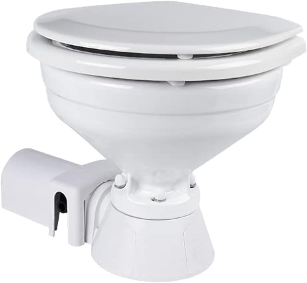 Amazon.com: SEAFLO 24V Electric Marine Toilet Boating Head : Sports ...