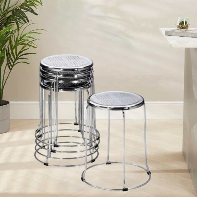 NGFC Steel Stool for Indoor/Outdoor Use - Home, Medical, Hospital, Food ...